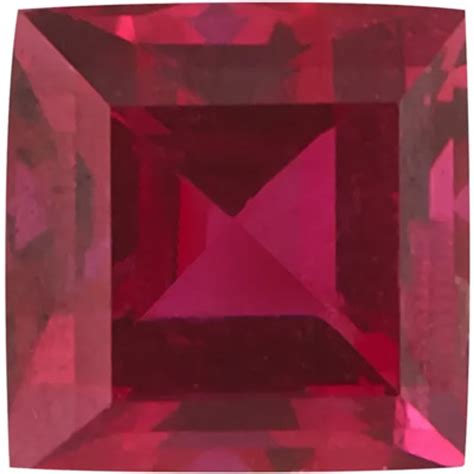 Step Cut Lab Created Rubys Synthetic Step Created Ruby