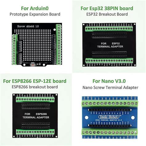 Esp Breakout Board Gpio Into Compatible With Nodemcu S Lua Pin Gpio Expansion Board