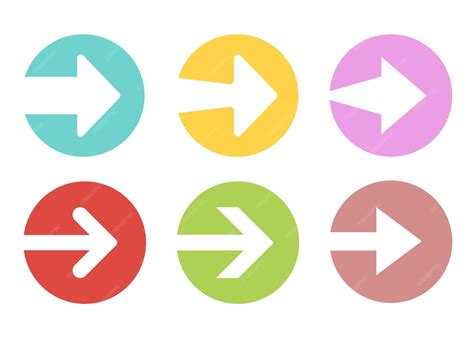 Arrow Buttons Vector