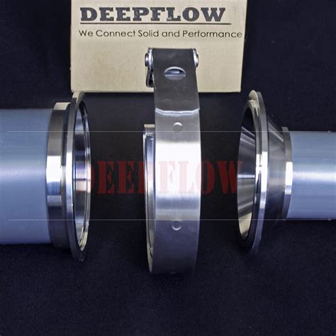 5 To 4 Inch Exhaust Reducer Adapter Heavy Duty Transition V Band Kit