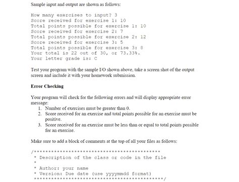 Solved Using Simple I O In C Requirements Chegg Com