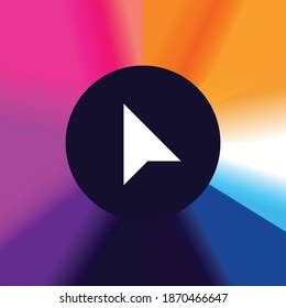 Cursor App Icon Button Stock Vector Royalty Free Shutterstock