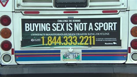 Buying Sex Is Not A Sport Anti Exploitation Campaign Launched Before Grey Cup CBC News