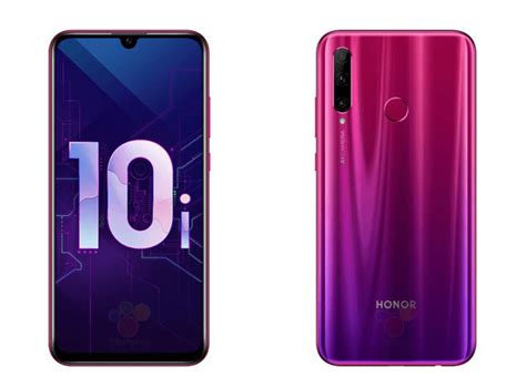 Here are the official pictures and specs of the Honor 10i - Huawei Central