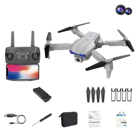 Jual Drone Lipat Mini E E E Dual Camera K Wifi Fpv Murah Kamera Putih Di Seller