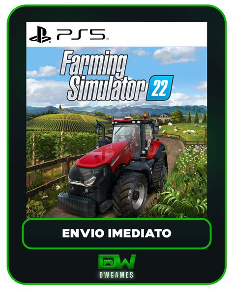 Farming Simulator 22 Ps5 Edição Padrão Mídia Digital Dw Games
