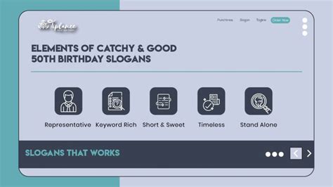 135 Successful 50th Birthday Slogans Taglines And Ideas Tiplance