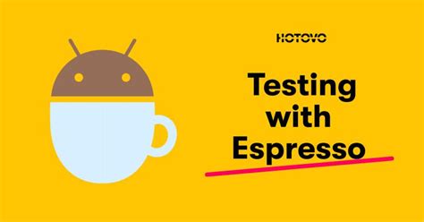 Hotovo On Linkedin Testing With Espresso