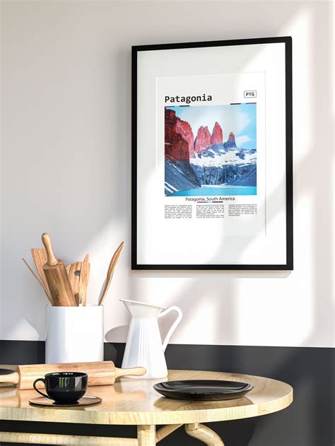 Patagonia Print Patagonia Poster Patagonia Chile Chile Travel Poster Photography Patagonia