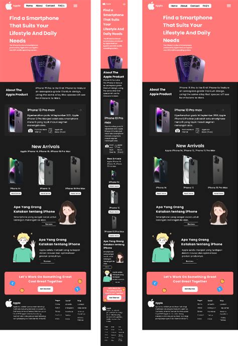 Landing Page Project Figma