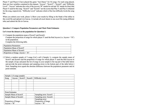 Player Y And Player G Have Played The Game Just