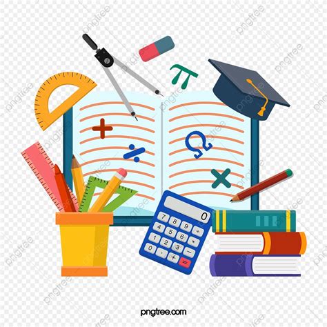 รูปคณิตศาสตร์เลขคณิตดินสอเข็มทิศเข็มทิศไม้บรรทัดคณิตศาสตร์หนังสือสัญลักษณ์ธาตุยางลบไม้โปร