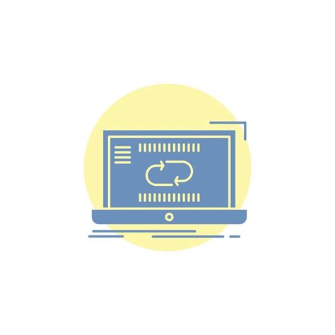 Communication Connection Link Sync Synchronization Glyph Icon
