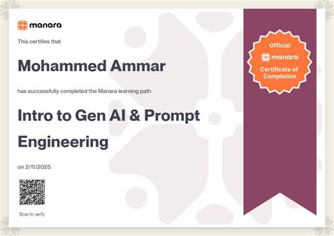 Artificialintelligence Generativeai Promptengineering Machinelearning Mohammed Elsayed Ammar