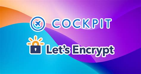 Use Lets Encrypt Certificates With Cockpit Oqwebdesign
