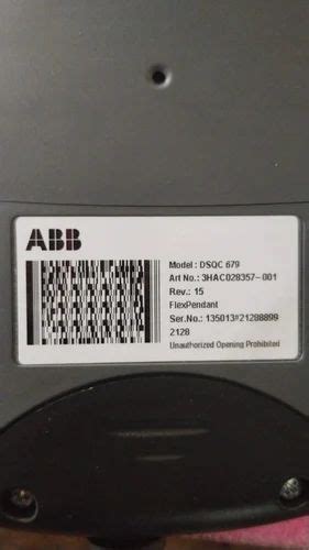 Controllers Abb Robot Teach Pendant 220 V At ₹ 350000 In Chennai Id 2852401502297