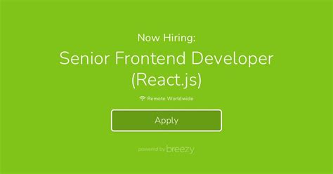 Senior Frontend Developer Reactjs At Social Discovery Group