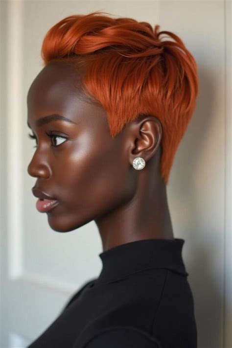 22 Stunning Ginger Pixie Cuts For Black Women To Rock In 2025 Fashion