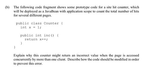 Solved B The Following Code Fragment Shows Some Prototype Chegg