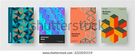 Original Handbill Vector Design Layout Composition Stock Vector