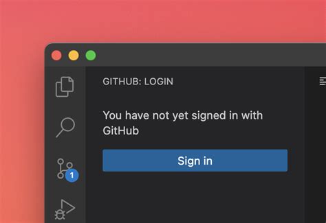 Prompt For Sign In On Activity Bar Issue Microsoft Vscode Pull Request Github GitHub
