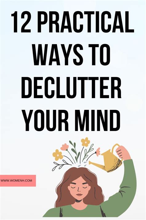12 Practical Ways To Declutter Your Mind Artofit