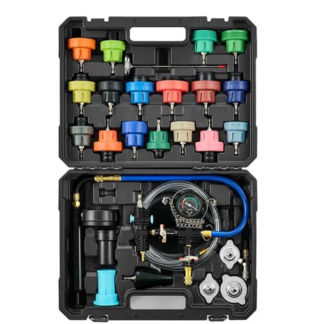 Vevor Coolant Pressure Tester Kit 47pcs Radiator Vacuum Refill Kit