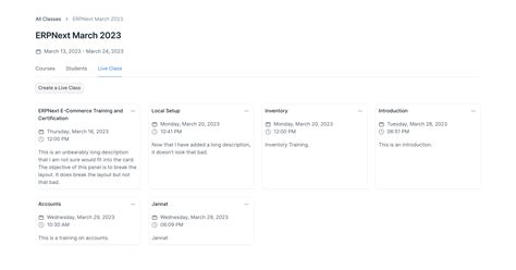 Live Class Live Class