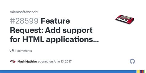 Feature Request Add Support For Html Applications With Hta Extension · Issue 28599