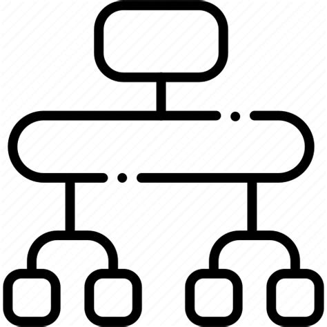 Hierarchy Classification Diagram Hierarchical Structure Tree View Icon Download On