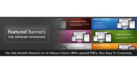 OpenCart Featured Banners For OpenCart Extensions