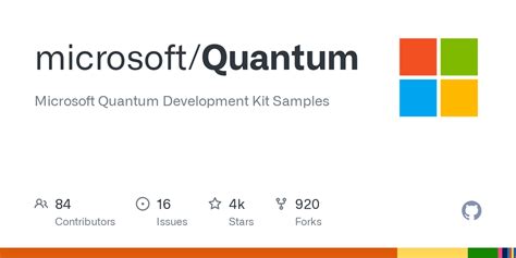 Github Microsoft Quantum Microsoft Quantum Development Kit Samples