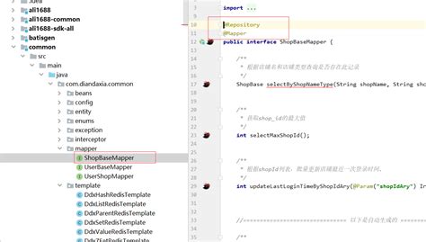 Spring 与 Mybatis 中的 Repository 与 Mapper del88 博客园