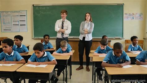 Classroom Transformation Stable Diffusion Online