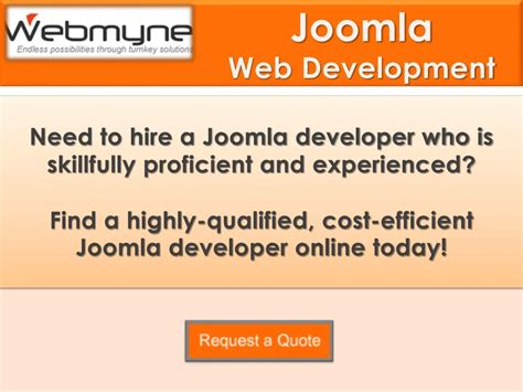 Ppt Joomla Plugin Development By Webmyne System Powerpoint