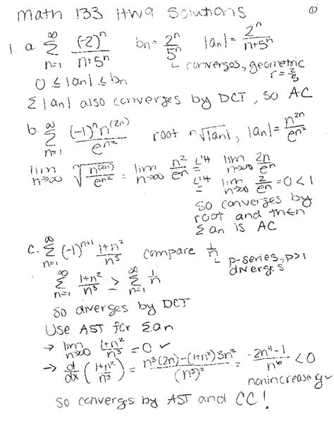 math 133 hw 4 extra problems solutions math 133 hw9 solutions 1 1 2