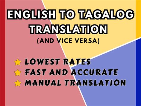 Manual Accurate And High Quality Tagalog Translation Upwork