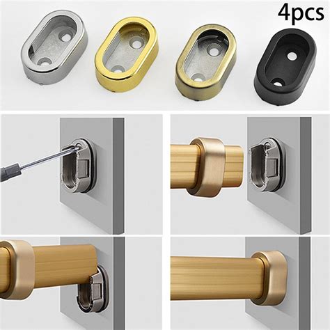 Furniture Bracket 4pcs Round Bracket Stainless Ste Vicedeal