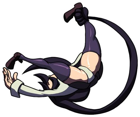 Rule 34 5 Fingers Filia Skullgirls Official Art Panties Shiny Skin Shiny Thighs Skirt