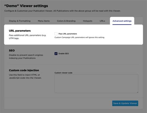 Passing Through Url Parameters Appended To The Publication Url