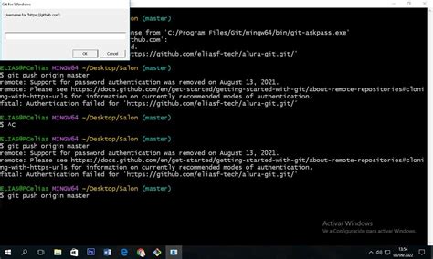 No Puedo Iniciar Sesion Desde Git A Hithub Git Y Github Controle Y Comparta Su Código Alura