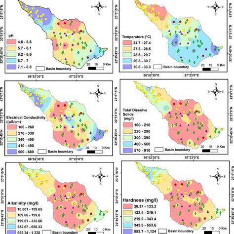 Spatial Distribution Of Groundwater Quality Parameters Download