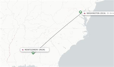 Direct Non Stop Flights From Montgomery To Washington Schedules