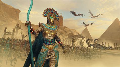 Total War Warhammer Iis New Tomb Kings Faction Gets Videos Featuring