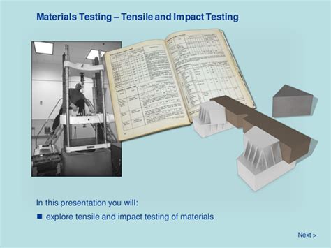 Materials Testing Tensile And Impact Testing Teaching Resources
