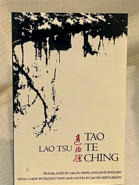 Tao Te Ching A New Translation Lao Tzu Gia Fu Feng Jane English Trans