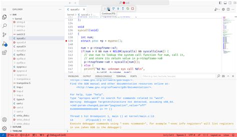 Debugging Xv6 Xv6 Labs Kul