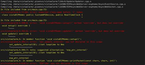 Ademcohoneywellvista Esphome Custom Component With An Esp32esp8266