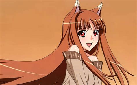 Download Cute Anime Wolf Girl Enjoys Strolling In Nature Wallpaper Wallpapers Com