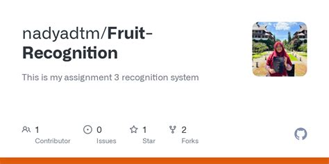 GitHub Nadyadtm Fruit Recognition This Is My Assignment Recognition System